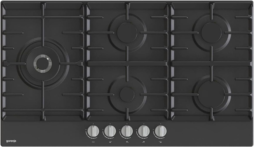 مسطح جورنيا 90 سم 5 ش غاز اسود GW951MB | AwadSerag