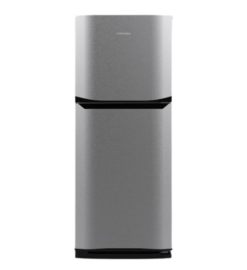 ثلاجه تورنيدو 355 لتر 2 باب بلازما سيلفر RF-40FT-SL | AwadSerag